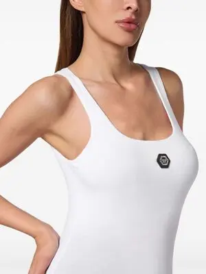 Philipp Plein Logo-appliqué Tank Top